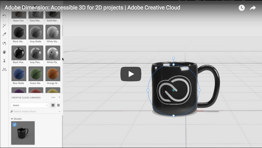 Dn Tutorial Adobe Dimension Accessible 3d For 2d Projects Adobe